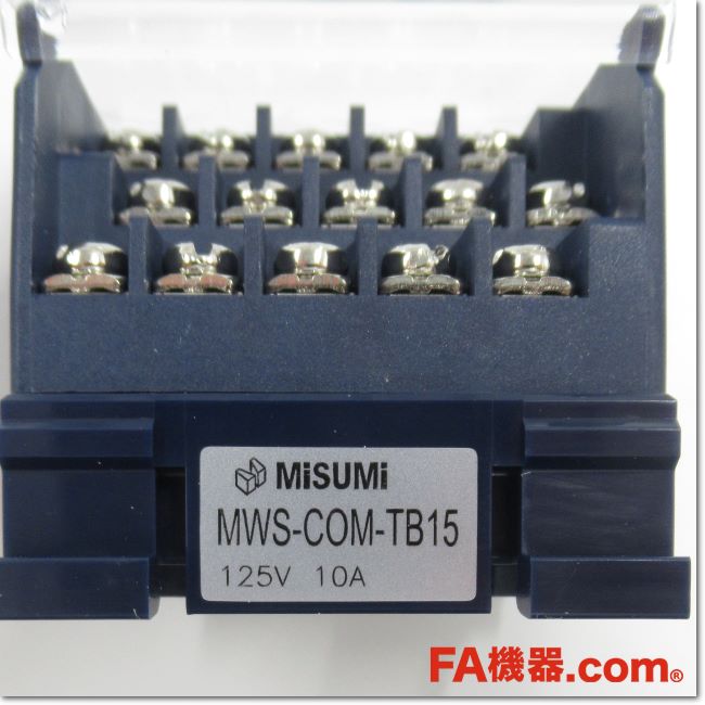 Japan (A)Unused,MWS-COM-TB15 コモン端子台 単極,อะไหล่เครื่องจักร,Machine Parts,มือสอง,Secondhand – Thai ...