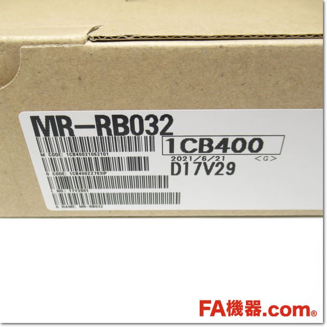 Japan (A)Unused,MR-RB032 回生オプション 200V/100V用,อะไหล่เครื่องจักร,Machine ...