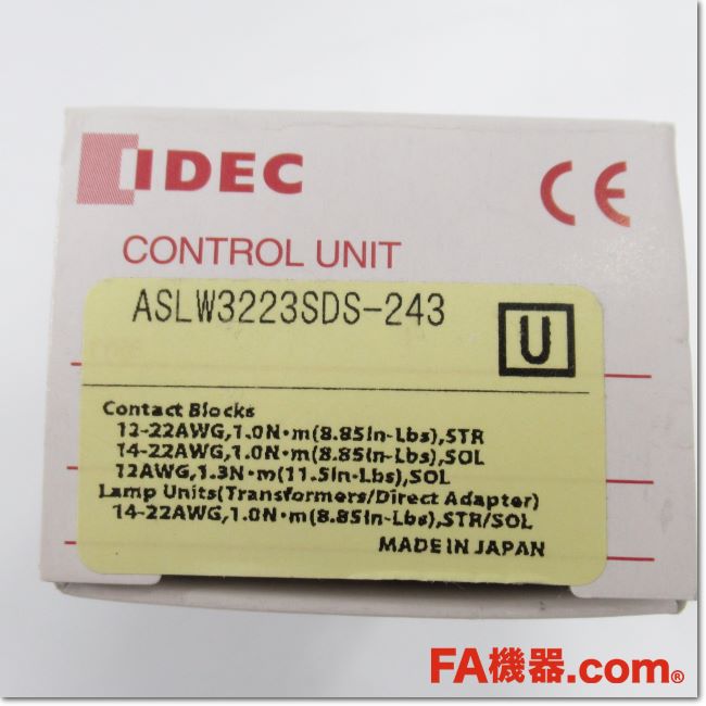 Japan (A)Unused,ASLW3223SDS-243 φ22 electric shock absorber,machine ...