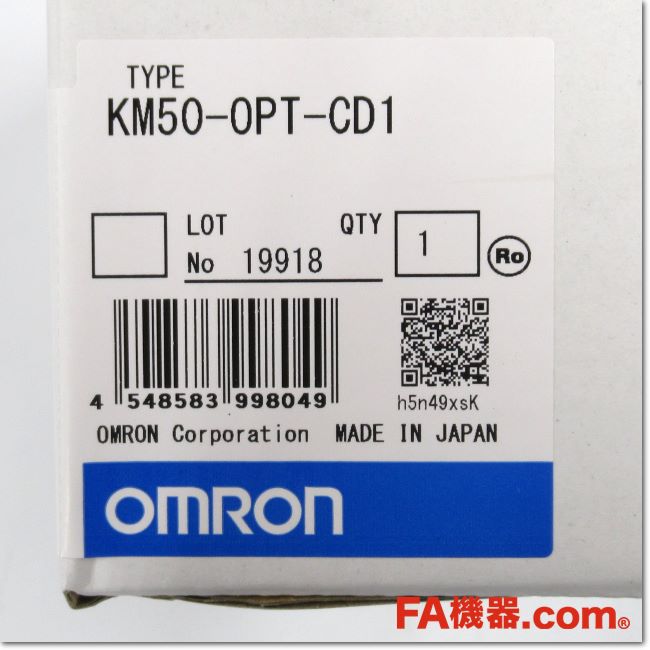 Japan (A)Unused,KM50-OPT-CD1 スマート電力量モニタ DINレール取付金具,อะไหล่เครื่องจักร ...