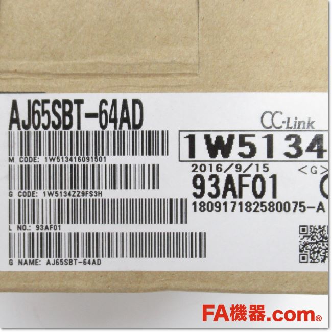 Japan (A)Unused,AJ65SBT-64AD CC-LinkMain materials-AJ65SBT-64AD CC-Link ...