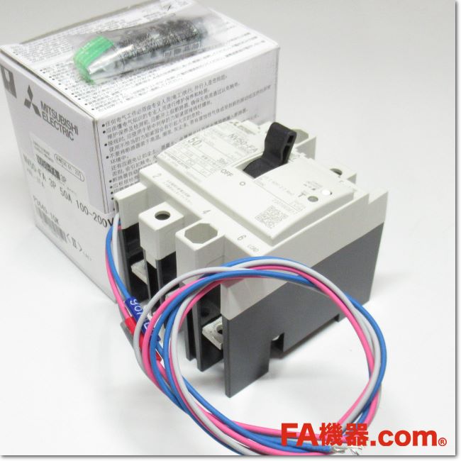 Japan (A)Unused,NV50-FA 3P 50A 30mA AL-1FA 漏電遮断器,อะไหล่เครื่องจักร ...