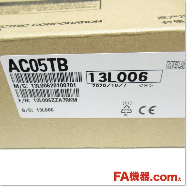 Japan (A)Unused,AC05TB コネクタ端子台変換ユニット用ケーブル 0.5m,อะไหล่เครื่องจักร ...