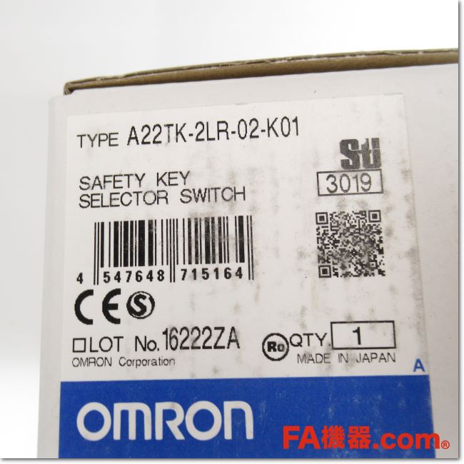 Japan (A)Unused,A22TK-2LR-02-K01 Japan (A)Unused,A22TK-2LR-02-K01 ...