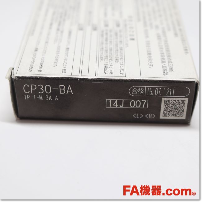 Japan (A)Unused,CP30-BA 1P 1-M 3A サーキットプロテクタ,machine spare parts ...