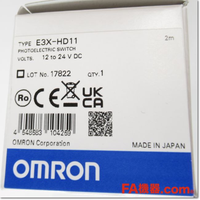 Japan (A)Unused,E3X-HD11 2M スマートファイバアンプ コード引き出しタイプ,อะไหล่เครื่องจักร ...