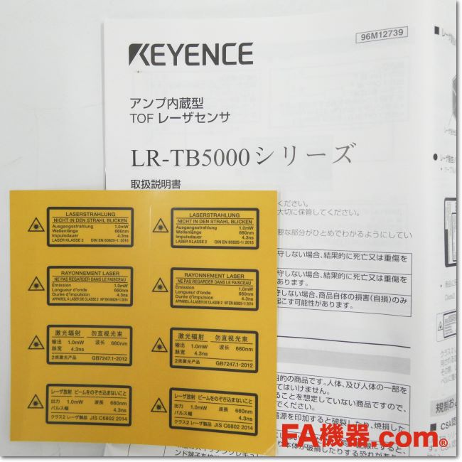 Japan (A)Unused,LR-TB5000 アンプ内蔵型TOFレーザセンサ,อะไหล่เครื่องจักร,Machine ...
