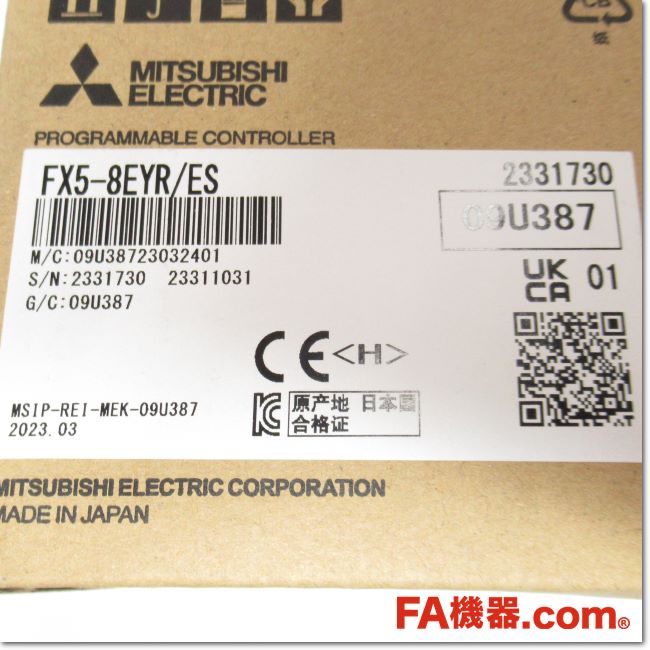Japan (A)Unused,FX5-8EYR/ES Output Unit,Machine Parts,Secondhand – Thai ...