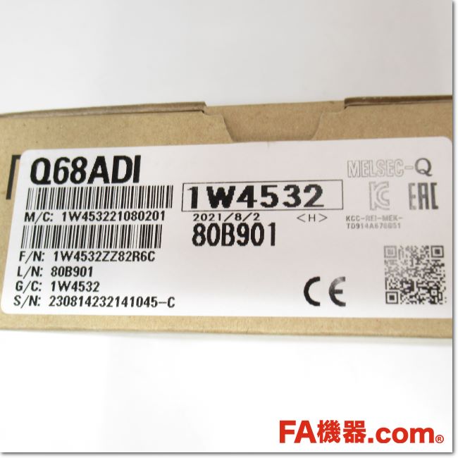 Japan (A)Unused,Q68ADI アナログ-ディジタル変換ユニット 8ch,อะไหล่เครื่องจักร,Machine ...