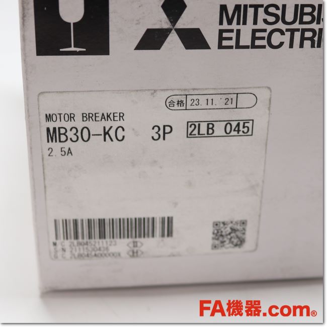 Japan (A)Unused,MB30-KC 3P 2.5A モータブレーカ,machine spare parts,Machine ...