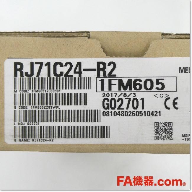 Japan (A)Unused,RJ71C24-R2 シリアルコミュニケーションユニット,อะไหล่เครื่องจักร,Machine ...