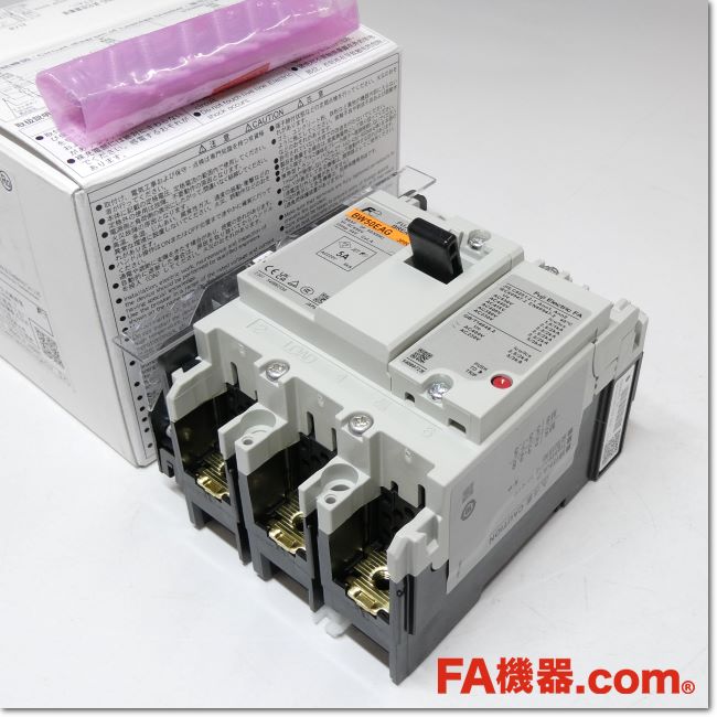 Japan (A)Unused,BW50EAG-3P005 WA 3P 5A 補助スイッチ付き,machine spare parts ...