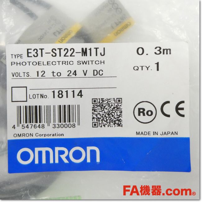 Japan (A)Unused,E3T-ST22-M1TJ 0.3m Japanese equipment M12 Japanese ...