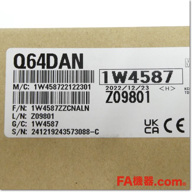 Japan (A)Unused,Q64DAN ディジタル-アナログ変換ユニット 4ch,อะไหล่เครื่องจักร,Machine ...