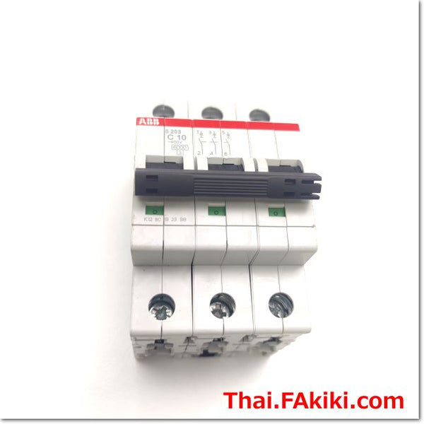 S203 C10 Miniature Circuit Breaker ,เบรกเกอร์ลูกย่อย สเปค 3P 10A ,ABB – Thai.FAkiki.com