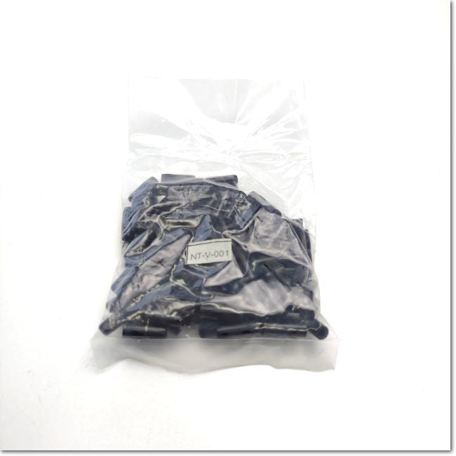 V-1.25 (Black) Fishtail cover, specification 1 bag = 100 pcs., Bandex ...