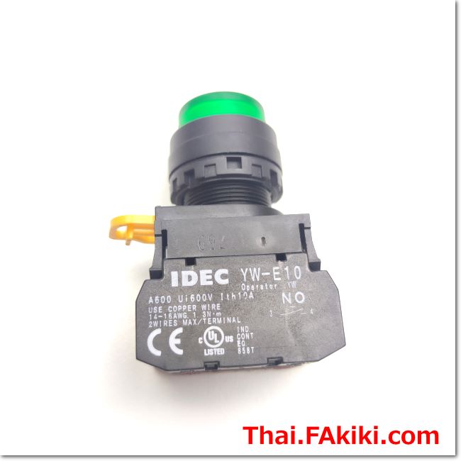 YW-E10 (Green) Switch ,สวิตซ์ สเปค 1B ,idec – Thai.FAkiki.com