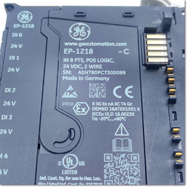 EP-1218-C Input Module Specification DC24V ,General electric – Thai ...