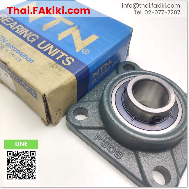 (B)Unused*, UCF308 Cast Iron Flange Shape ,เหล็กหล่อ หน้าแปลน สเปค 40Ø – Thai.FAkiki.com