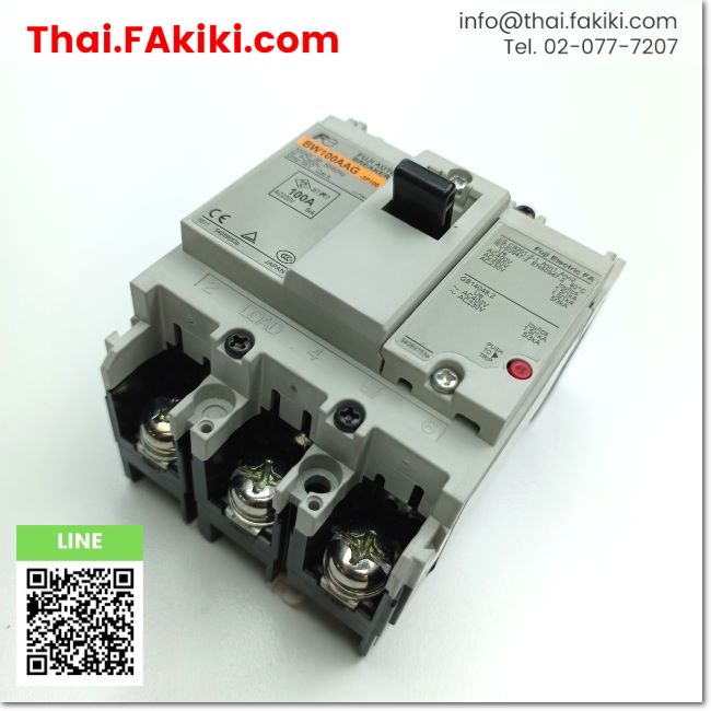 (C)Used, BW100AAG Auto breaker ,Auto breaker specification 3P 100A ,FU ...