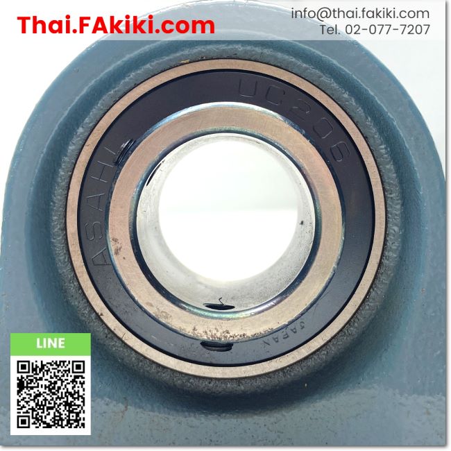 (C)Used, UC206 Bearing Unit, ตลับลูกปืน สเปค Pillow Block, ASAHI – Thai.FAkiki.com
