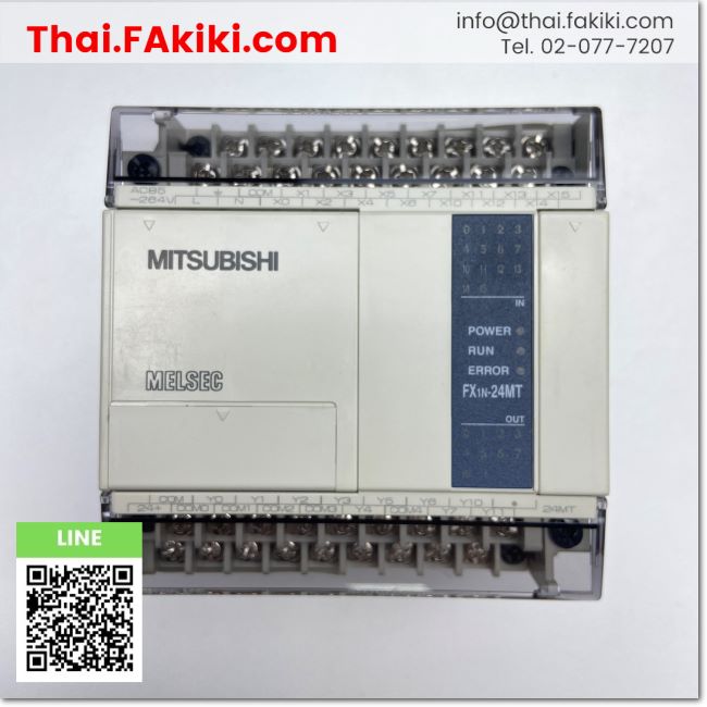 (B)Unused*, FX1N-24MT-001 PLC Main Module ,PLC main unit spec AC100-24 ...
