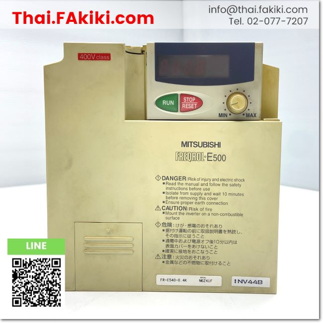 Junk, FR-E540-0.4K Inverter ,อินเวอร์เตอร์ สเปค 0.4kW ,MITSUBISHI ...